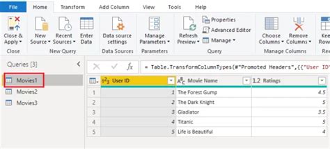 Merge Queries Append Queries In Power BI Step By Step For Learners