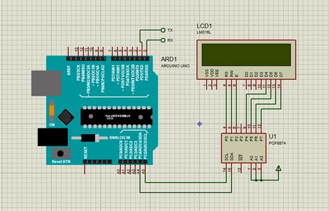 arduino and lcd simulation in proteus projectiot123 t