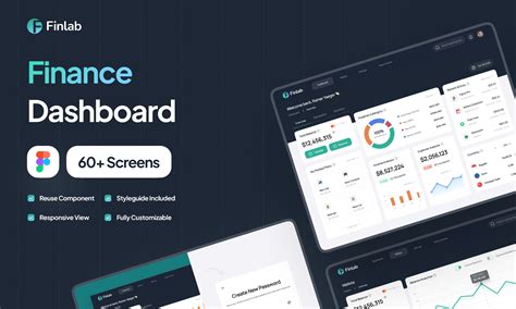 Finlab Finance Dashboard UI Kit Figma