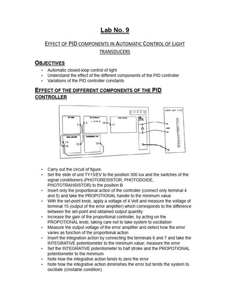 lab 9 control pdf control theory voltage