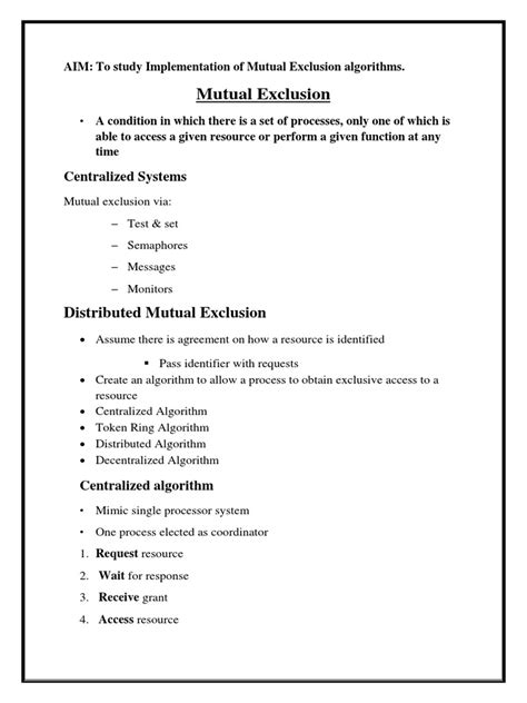 mutual exclusion record pdf computer programming concurrent computing