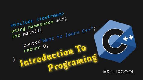 Introduction To Programming YouTube