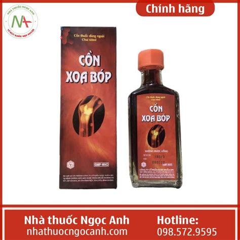 Thuốc Cồn xoa bóp OPC 60ml giá bao nhiêu tác dụng gì mua ở đâu