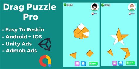 Drag Puzzle Pro Unity Game By Inassdream13 Codemarket