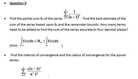 solved determine if each of the following sequences