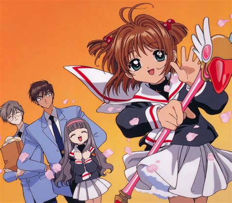 カードキャプターさくら【木之本桜大道寺知世木之本桃矢月城雪兎】 壁紙
