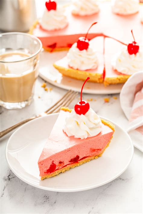 Cherry Cream Pie No Bake Cherry Pie The Novice Chef