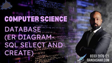 AS Database ER Diagram SQL Select And Create 9618 YouTube