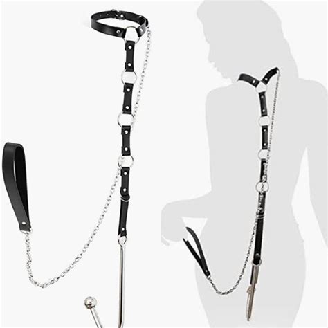 Customized Metal Anal Hook Forced Restraint Collar And Leash Anal Hook Bondage Set Stainless