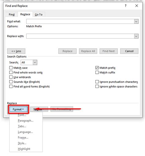 Find And Replace Function Microsoft Word Printable Templates Free