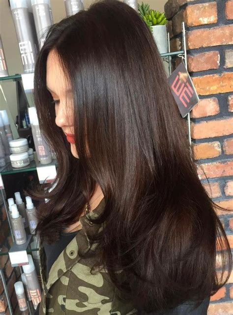 35 Best Hairstyles For Long Straight Hair In 2024 Glossy Hair Brunette Hair Long Hair Cuts