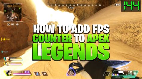 How To Add FPS Counter In Apex Legends Easy Guide YouTube