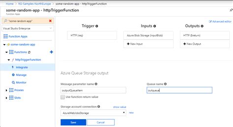 the code blogger azure functions with triggers and bindings