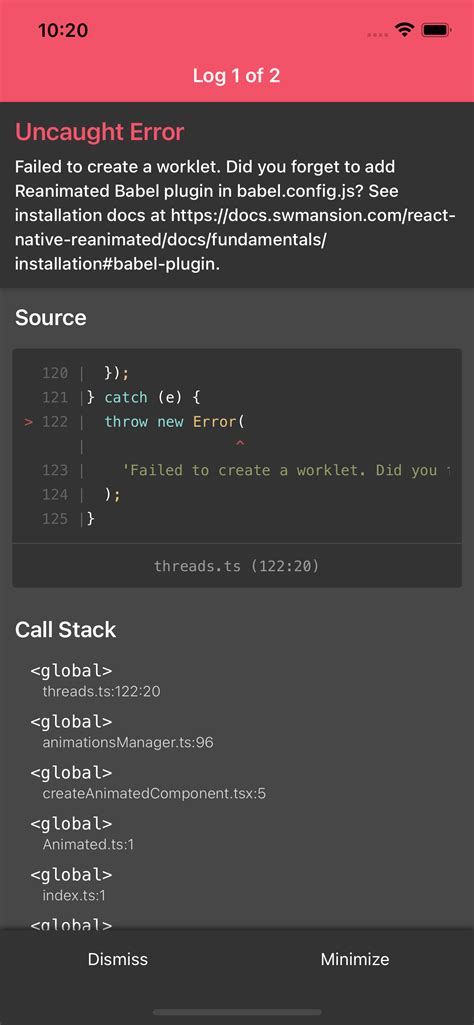 v3 failed to create a worklet · issue 4138 · software mansion react native reanimated · github