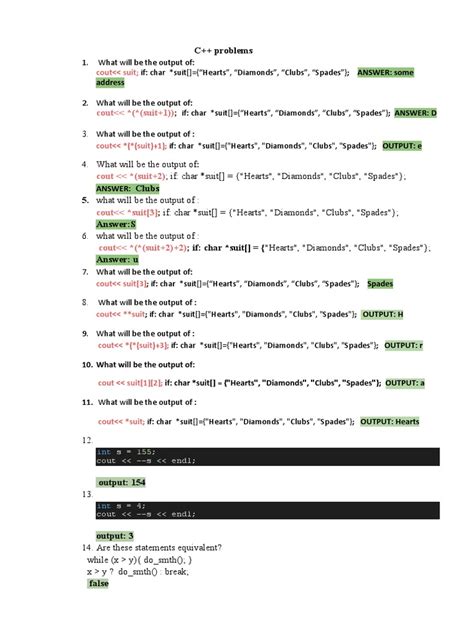 c problems pdf namespace object oriented programming