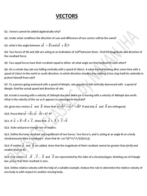 vectors 1 pdf euclidean vector linear algebra