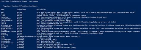 powershell hash table get that value stefanroth