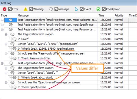 parameterize bdd tests testcomplete documentation