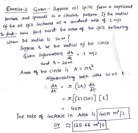 [solved] please include solutions exercise 2 suppose oil spills from a course hero
