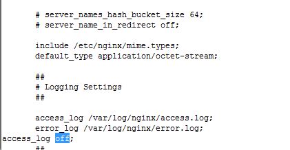 NGINX Enable Access Logging Techieshelp