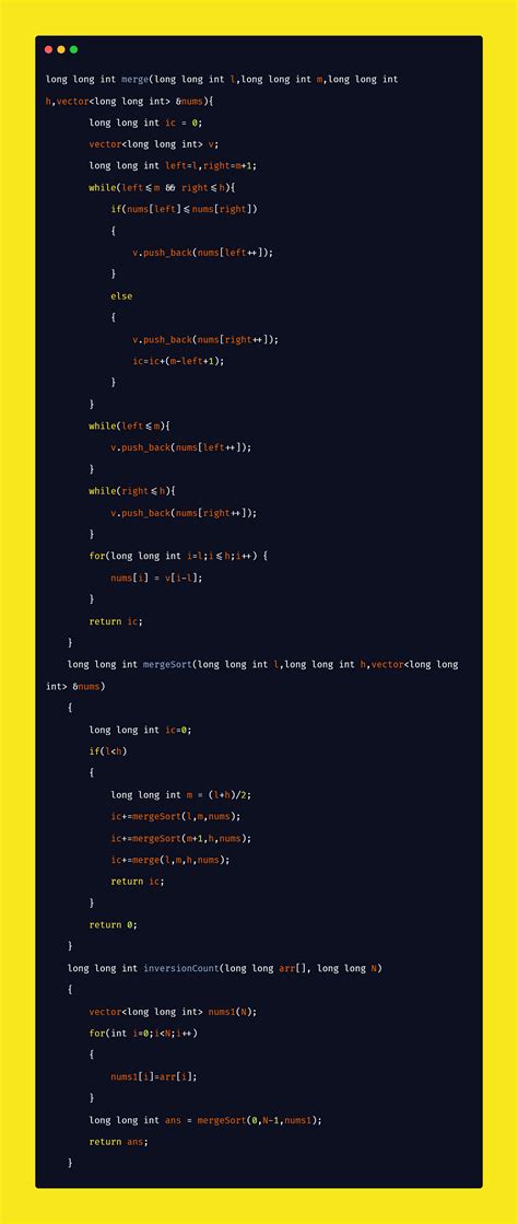 count inversion in an array using merge sort by prakhar kapoor sep 2021 medium