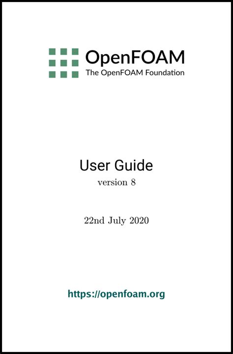 openfoam v8 user guide 3 2 compiling applications and libraries