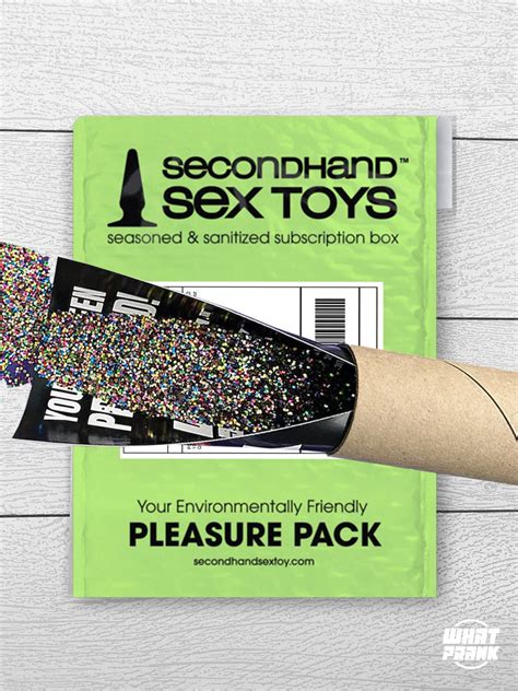Secondhand Sex Toys Mail Prank What Prank