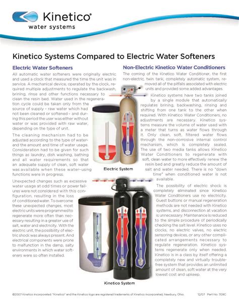 Kinetico Water Conditioning System Model 60