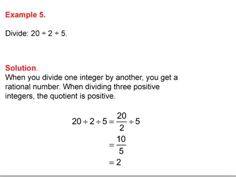 math example numerical expressions dividing integers example 5 media4math