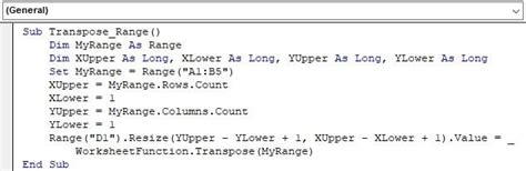 VBA Transpose In Excel Formula Examples Methods How To Do
