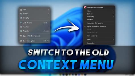 Switch To The Default Context Menu Right Click Menu In Windows 11