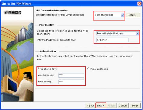 Configuration Professional Site To Site IPsec VPN Between Two IOS