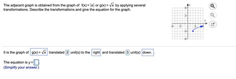 solved the adjacent graph is obtained from the graph of f x