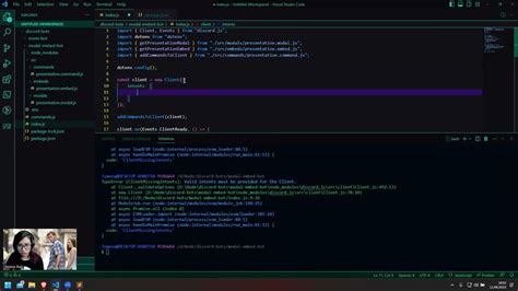bot de discord 14 11 0 error valid intents must be provided for the client youtube