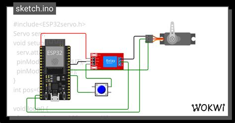 servo push wokwi esp32 stm32 arduino simulator