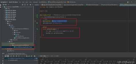 springboot 单元测试 springboot测试类 csdn博客