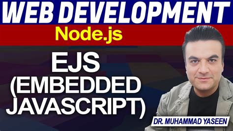 EJS Embedded Java Script Node Js YouTube