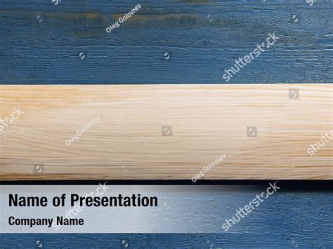 Pine Board Powerpoint Theme PowerPoint Template Pine Board Powerpoint