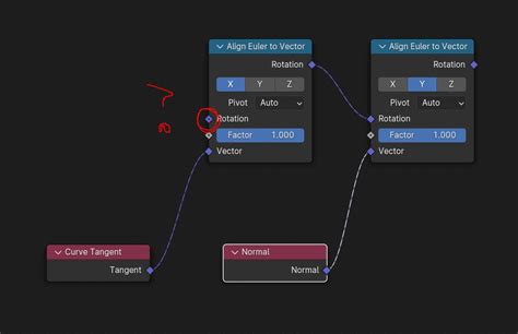 Align Euler To Vector Node Rotation Socket Modeling Blender Artists