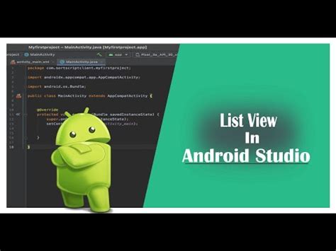 List View In Android Studio How To Use ListView In Android Studio