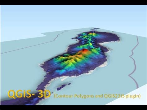 Using Contour Polygon In Raster To Create 3D Maps QGIS Made With