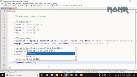 Fetch Data From Mysql Database Using Php Youtube