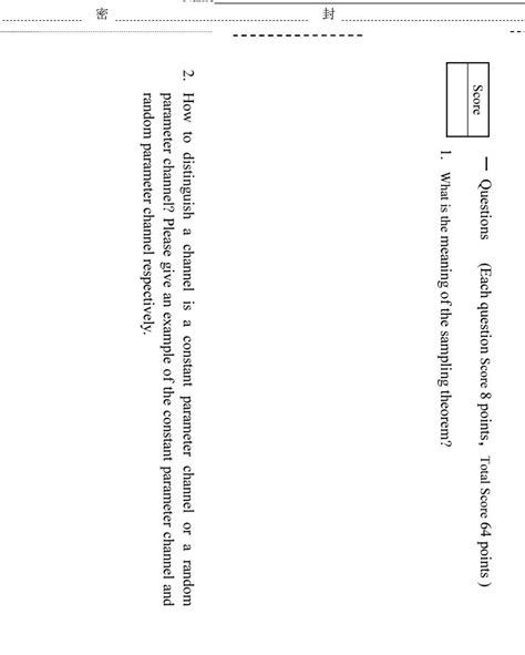 solved 封 score questions each question score 8 points