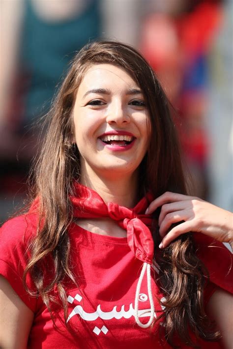 Hot And Sexy Tunisian Girls During Tunisia Vs Belgium Match Group G Photos Fifa 2018 17 A