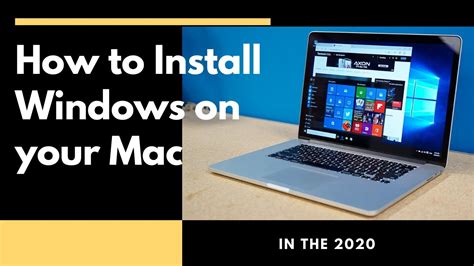 How To Install Windows On Your Mac YouTube