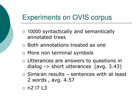 ppt a memory based model of syntactic analysis data oriented parsing powerpoint presentation