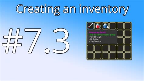 Unity Tutorial Creating An Inventory PART 7 3 Equipping Items YouTube
