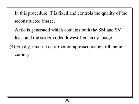 ppt image coding using wavelet transform vector quantization and zerotrees powerpoint