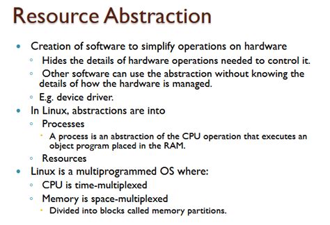 resource abstraction in operating system ~ tutorialtpoint java tutorial c tutorial dbms tutorial