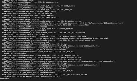 when production description empty then quote confirm giving error · issue 64970 · odoo odoo